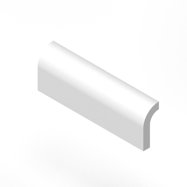 2" x 6" mud cap moulding | Subway Ceramics