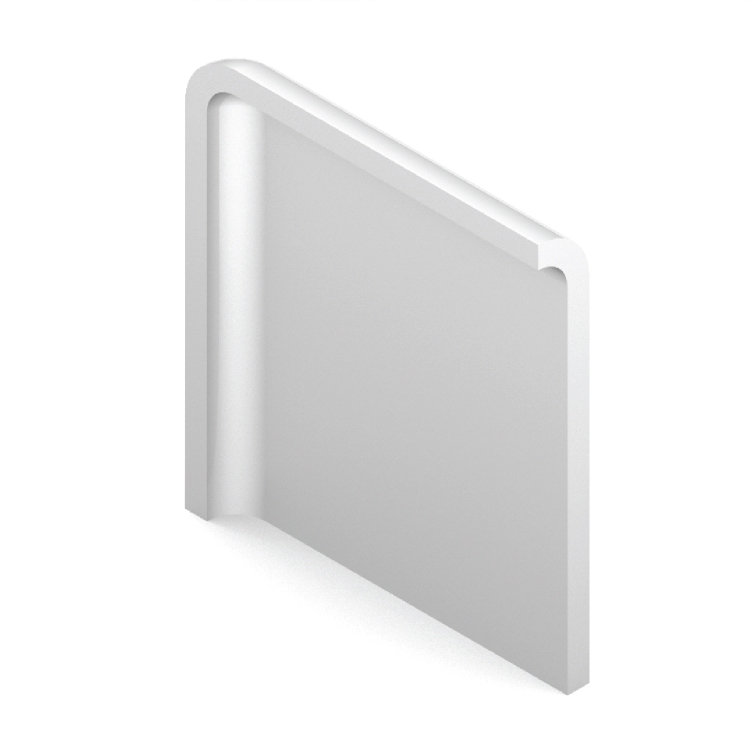 6" x 6" radius cove corner | Subway Ceramics